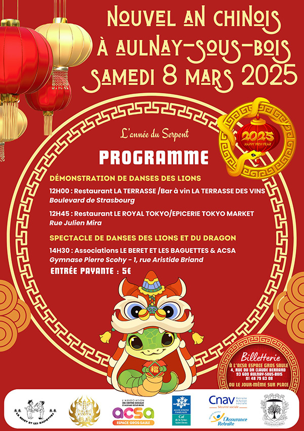 Nouvel An chinois - Aulnay-sous-bois.fr